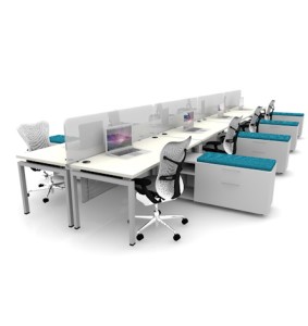 8- 60″X30″ Cubicles w/ Return | Cubicles.net